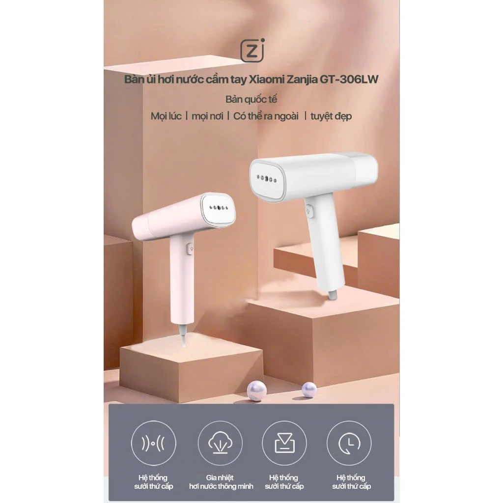 Bàn là hơi nước Xiaomi Mijia Zanjia GT-306LW bàn ủi hơi nước cầm tay ...