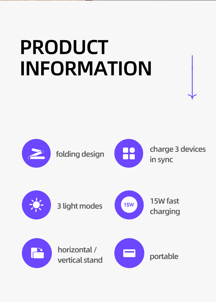 Đế sạc không dây USAMS CD181 15W 3in1 | Shopee Việt Nam