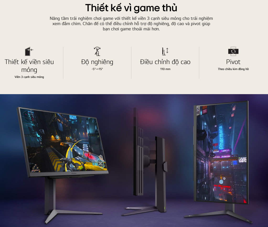 Màn Hình Gaming LG UltraGear™ 27GS75Q-B (27 inch - IPS - 2K - 200Hz - 1ms) - Hàng chính hãng ...