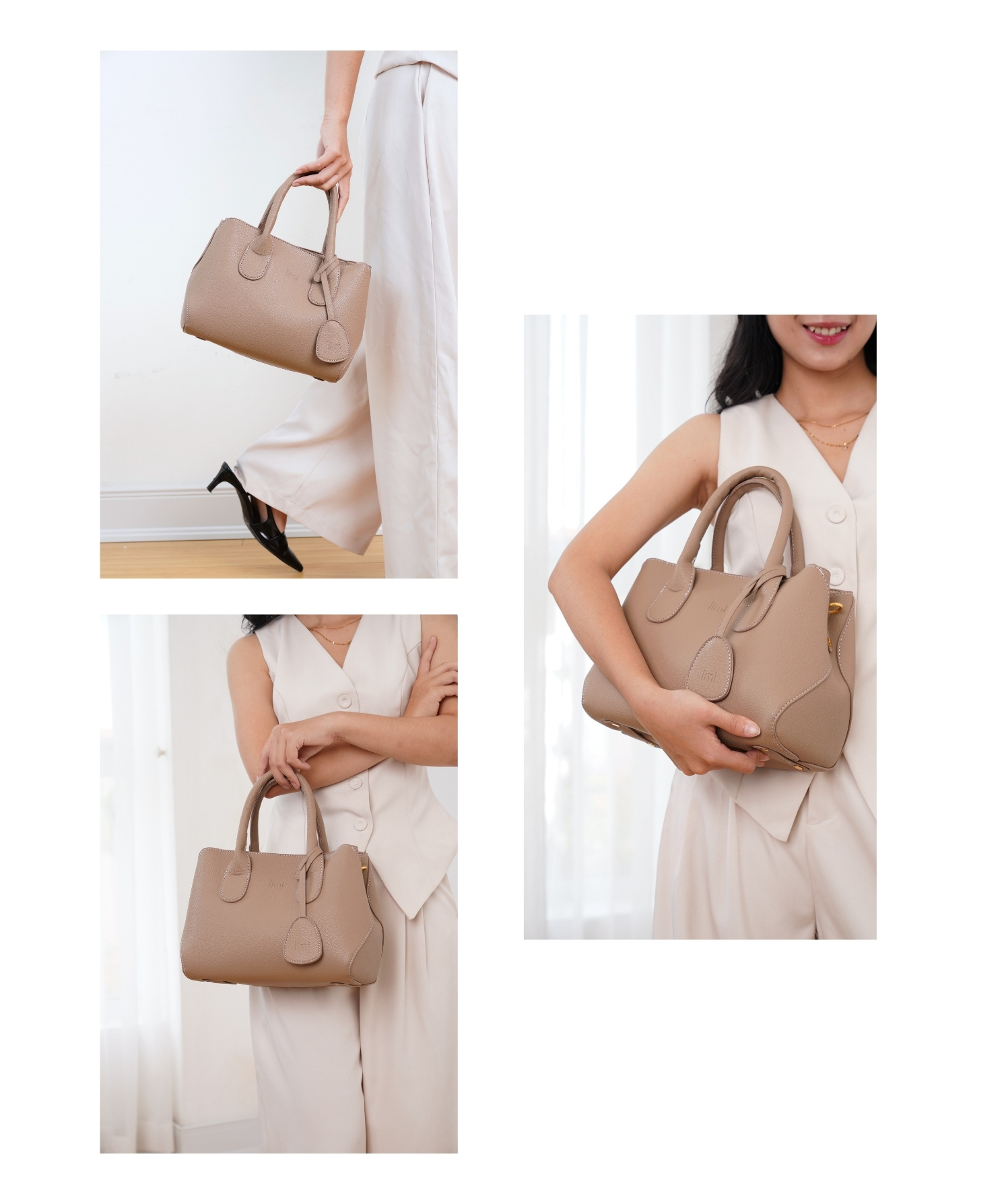Túi xách nữ công sở cao cấp tote da size nhỏ xinh mini xách tay thời ...