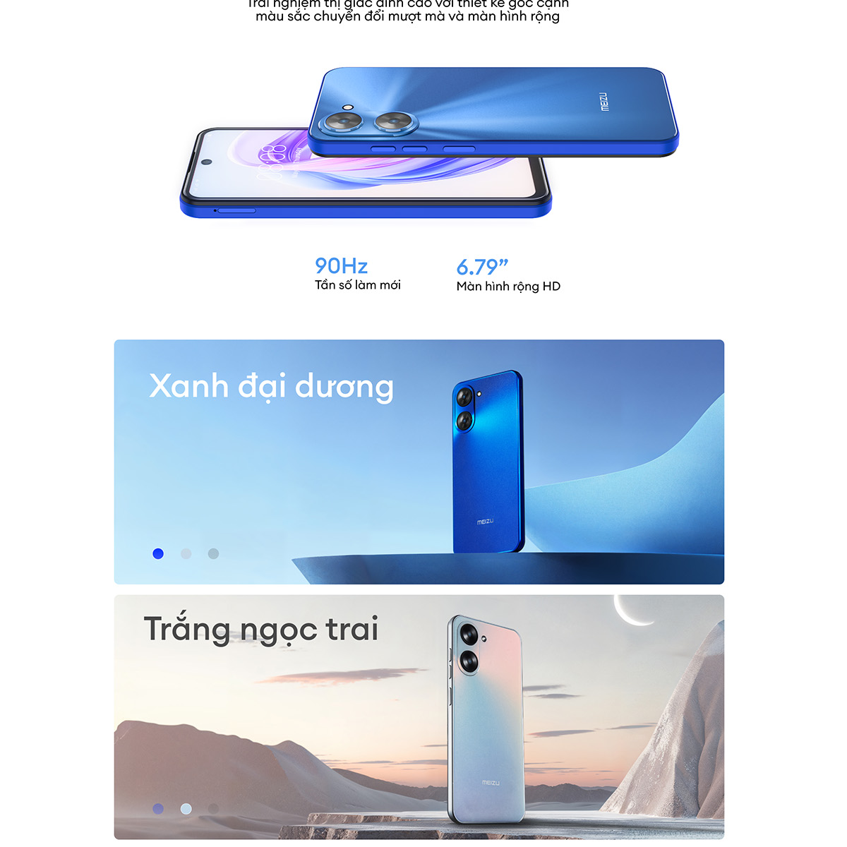 Điện Thoại Meizu Mblu 21 | 4GB/64GB | Unisoc T606 | Màn Hình 6.79 ...