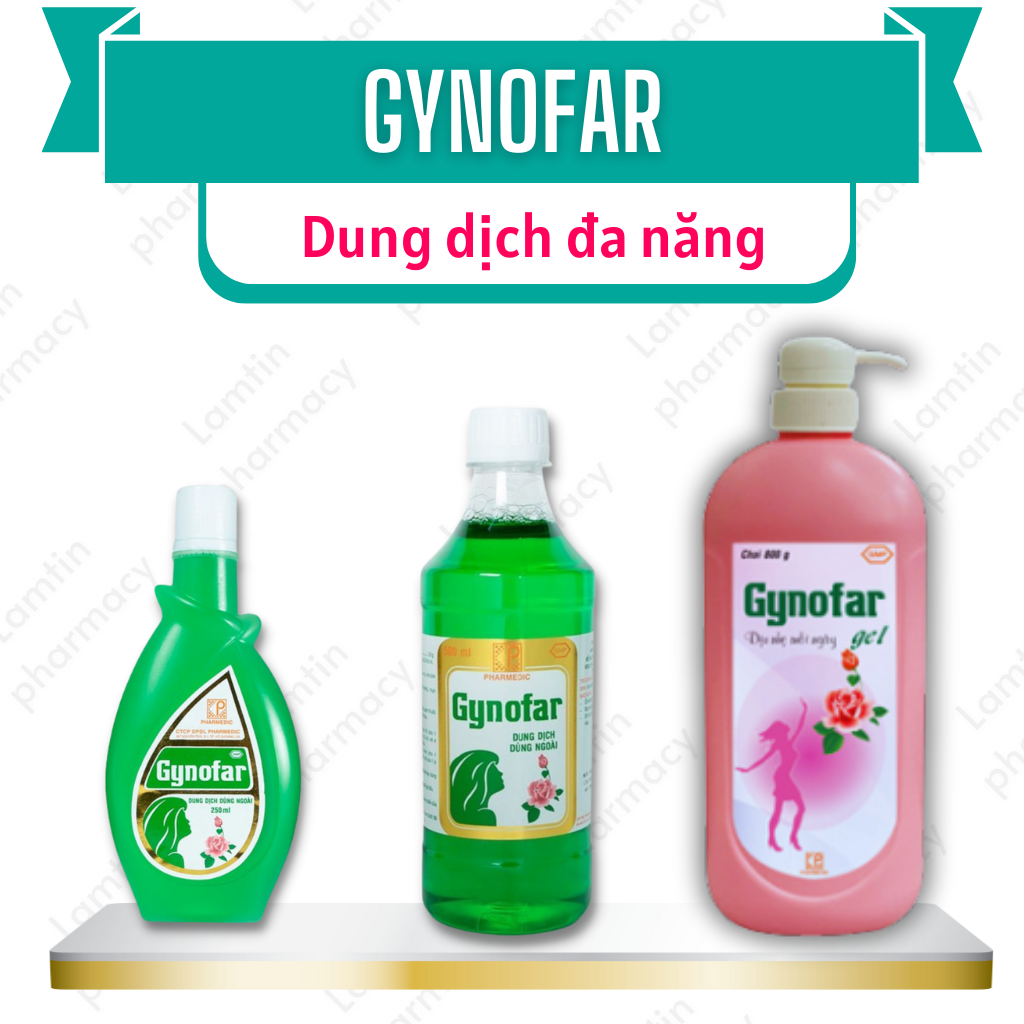 (Chính Hãng) Gynofar Vệ Sinh Phụ Nữ Dung Dịch Dùng Ngoài, Sát Trùng ...