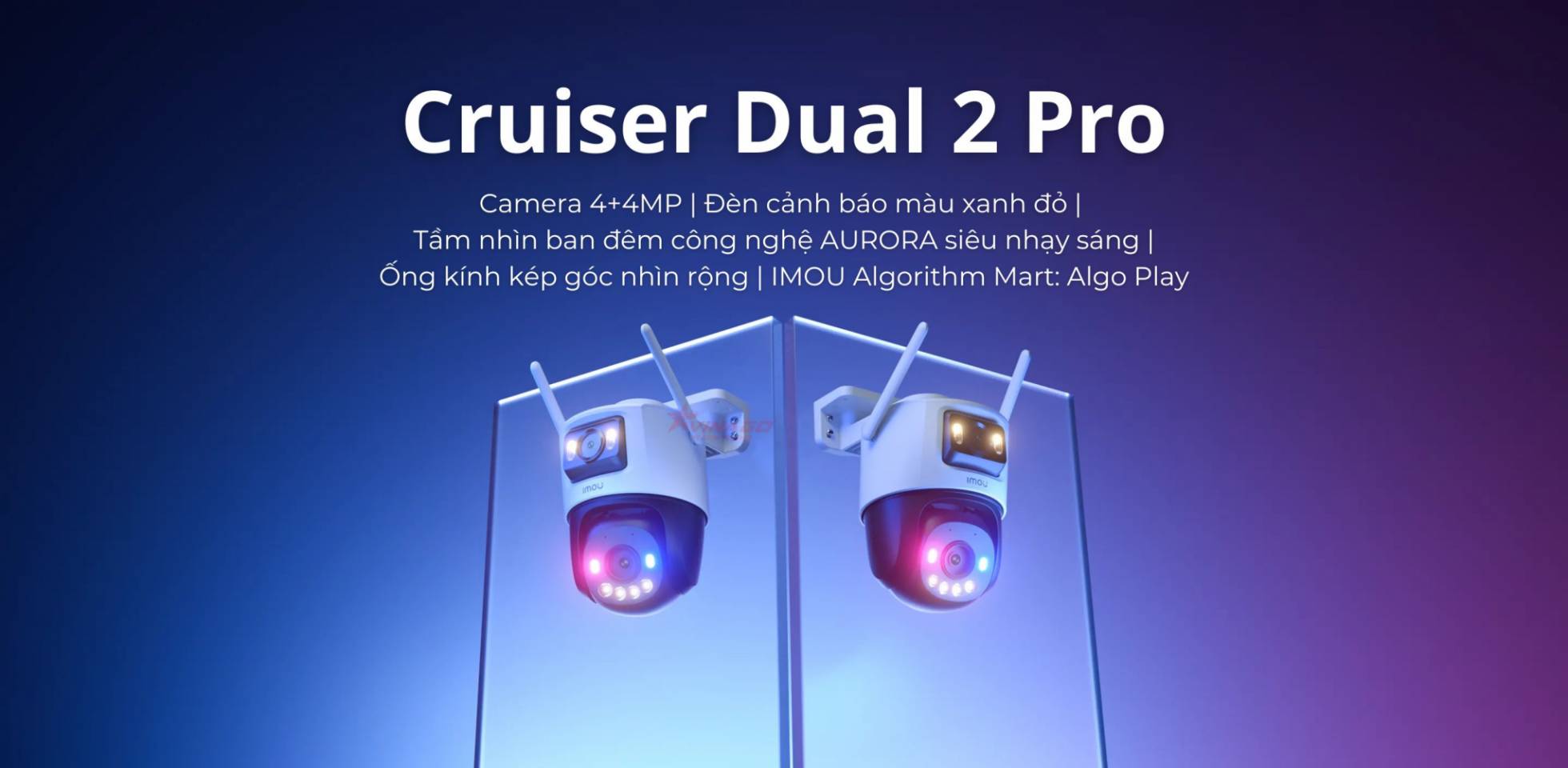 Camera IMOU ngoài trời S7XFP Cruiser Dual 2 Pro 8MP quan sát đêm công ...