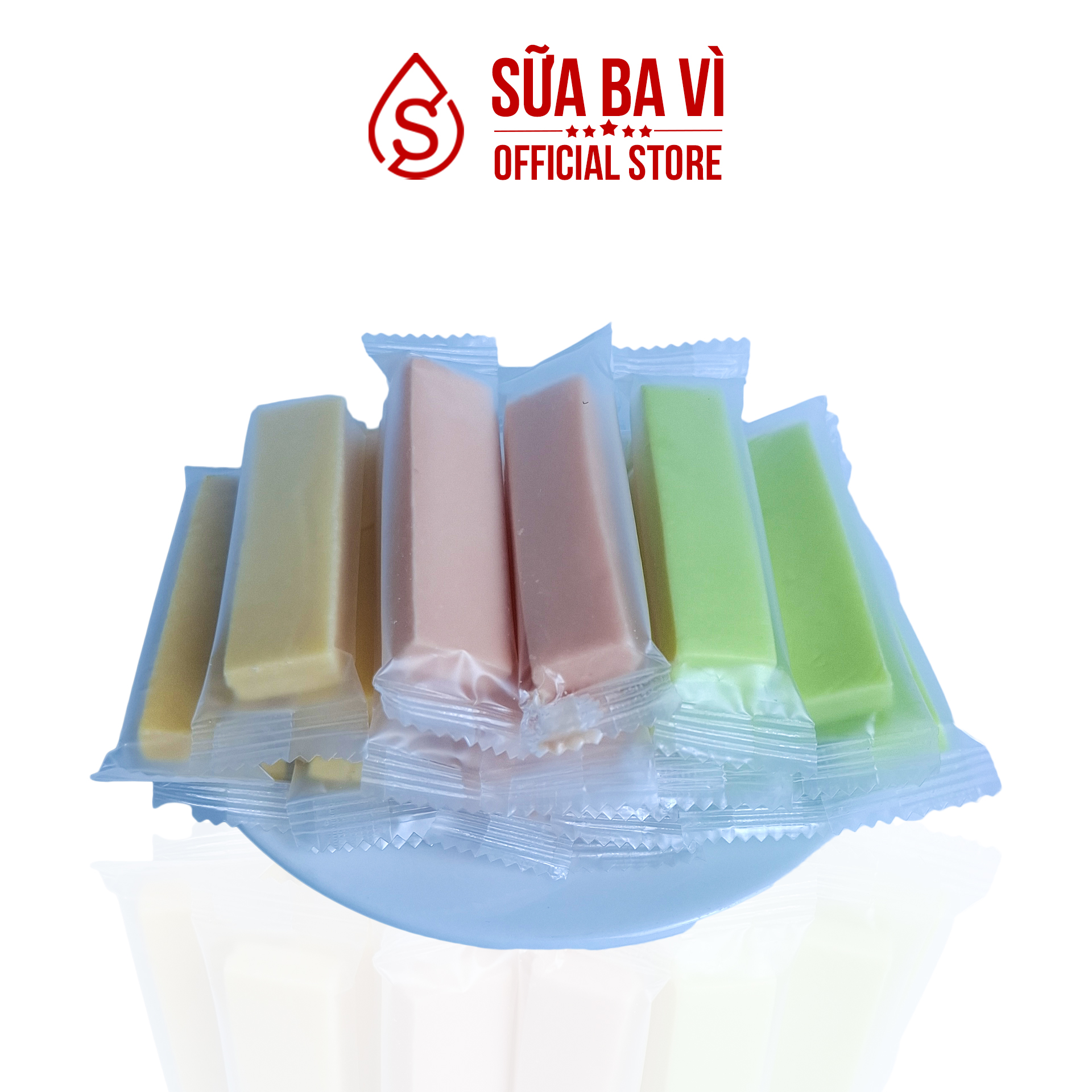 Bánh Sữa Ba Vì Mix Vị Socola/Phô Mai/ Matcha/Dâu Tây/Truyền Thống - Ít ...
