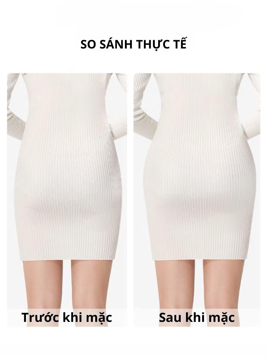 [VOUCHER LIVE 20K] Quần độn mông và hông mút nhét sẵn không viền chất ...