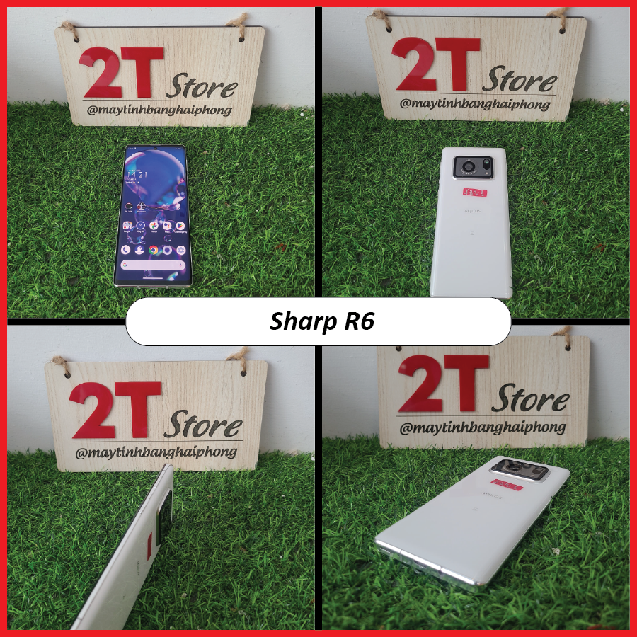 Điện thoại Sharp Aquos R6 RAM 12/128GB chip Snapdragon 888 5G màn OLED ...