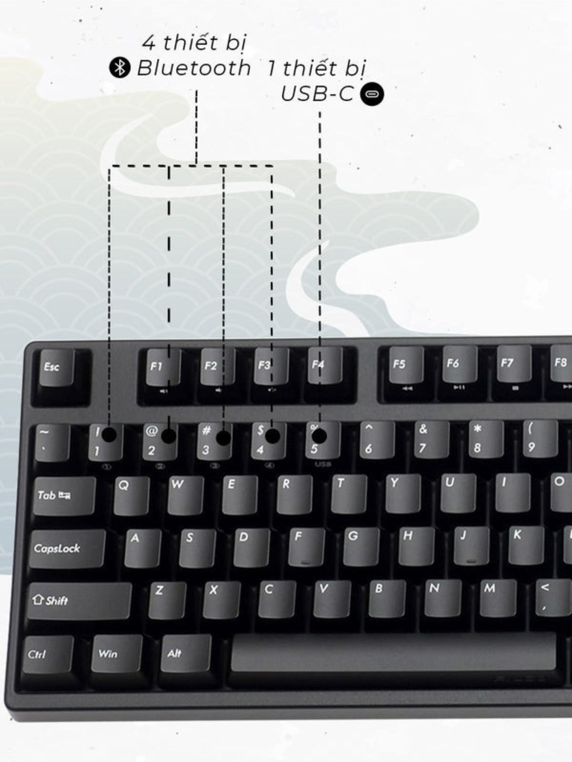 Bàn phím cơ Filco Majestouch Convertible 3X - Fullsize - Hàng Chính ...