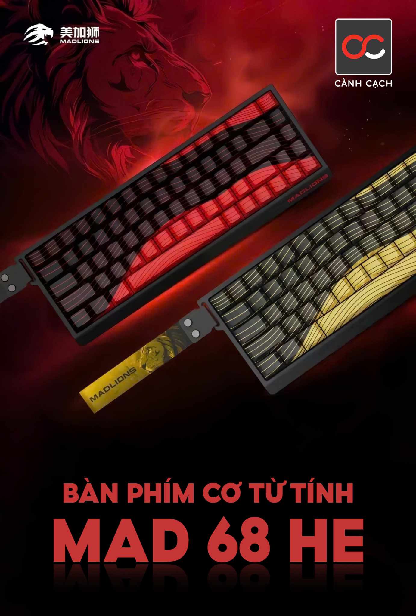 Bàn Phím Rappid Trigger Mad 60 & Mad 68 HE Led RGB | Shopee Việt Nam