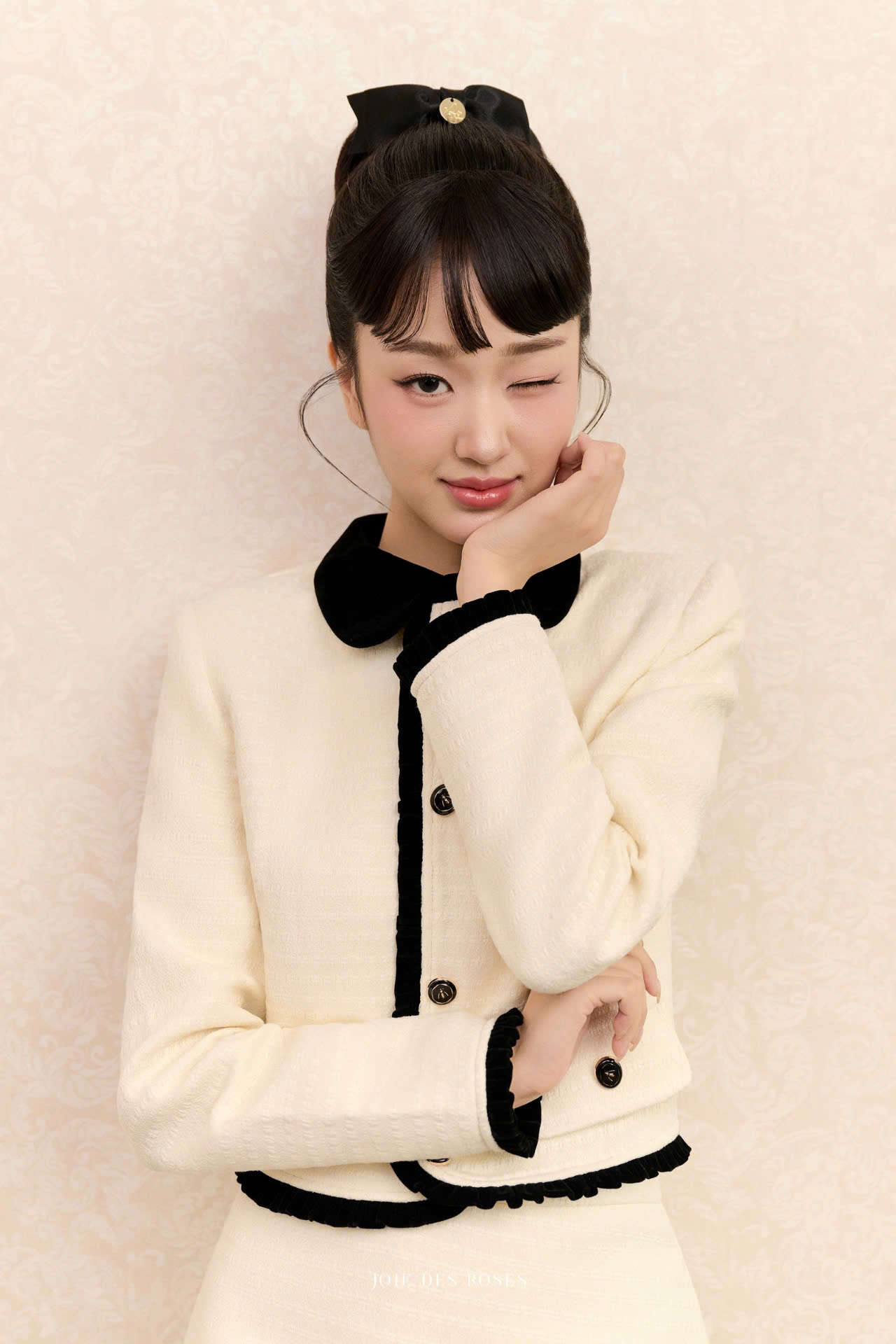 JOIE DES ROSES - Set dạ tweed phối nhung Vanli | Shopee Việt Nam