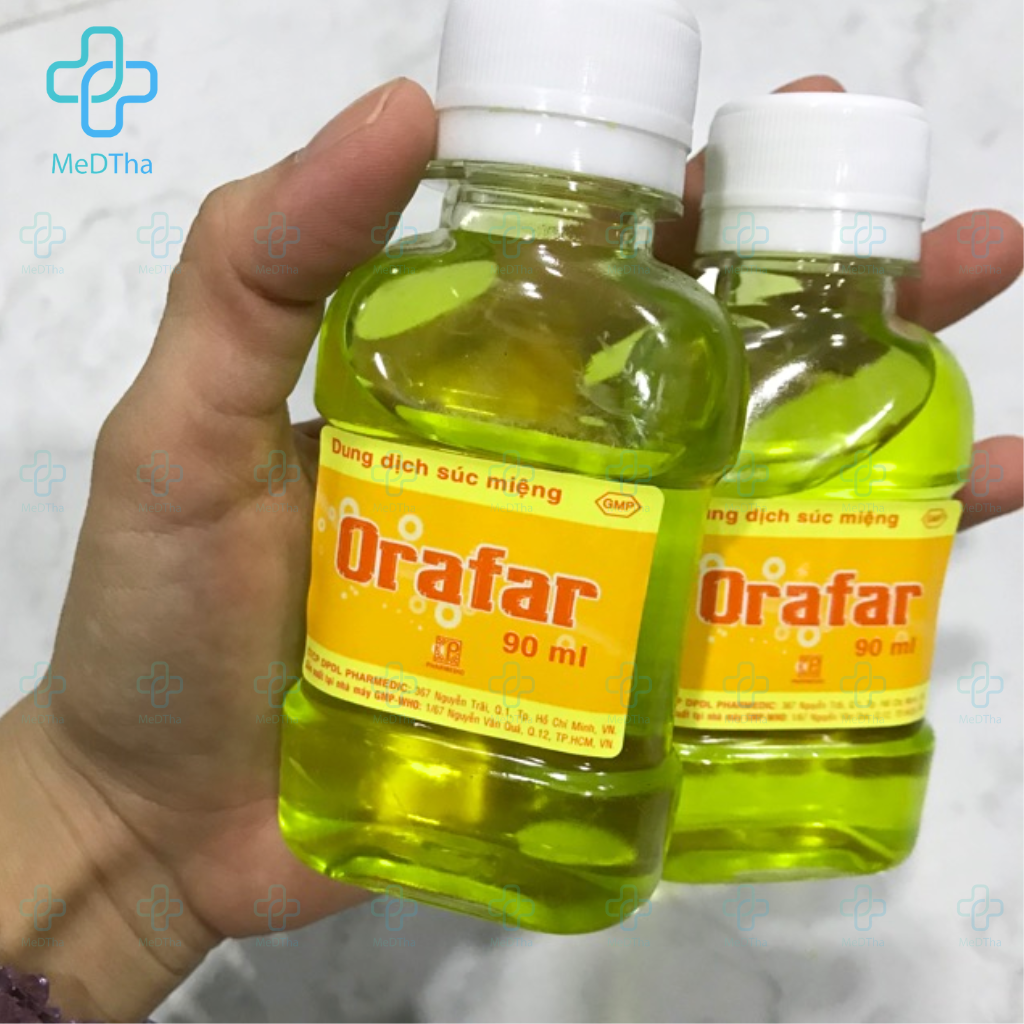 Dung Dịch Súc Miệng Orafar - Giúp Ngừa Sâu Răng, Diệt Khuẩn, Khử Hôi ...