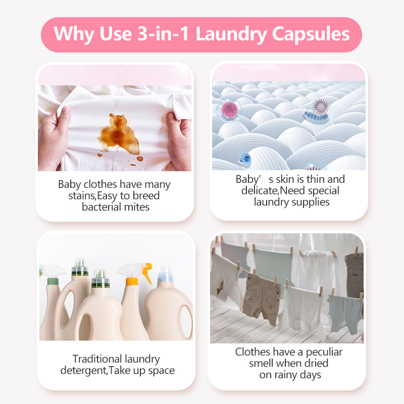 [Einmilk]Viên Giặt Xả 3 trong 1 Quần Áo Thơm Lâu Hương Hoa Hồng Giặt ...