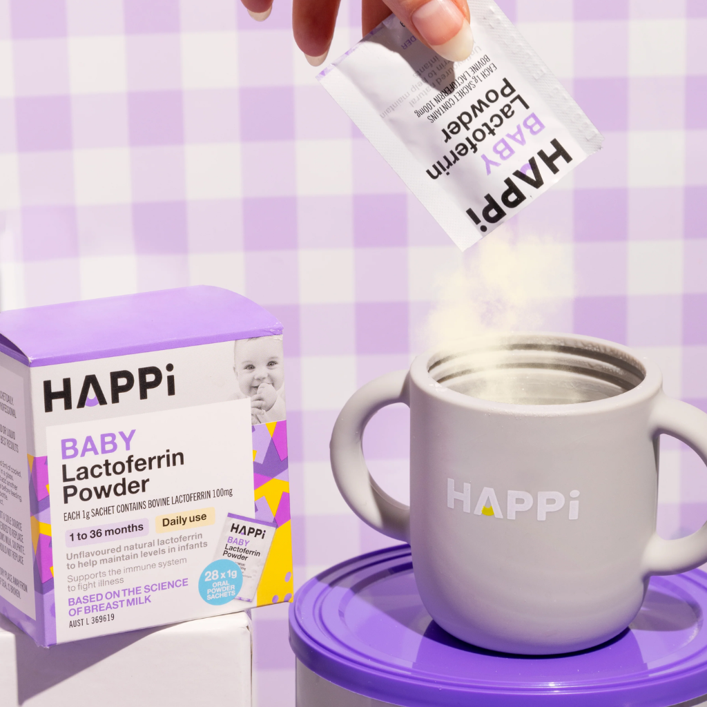 HAPPi Lactoferrin Baby tăng đề kháng cho bé từ 1-36 tháng tuổi, bột ...