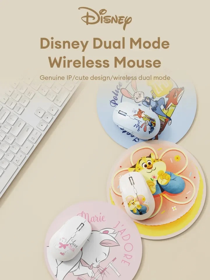 [8 MÀU] Chuột pad gaming bluetooth Disney QS-MS01 - Chuyển đổi DPI 3 mức - Vỉ nhựa / Hộp ...