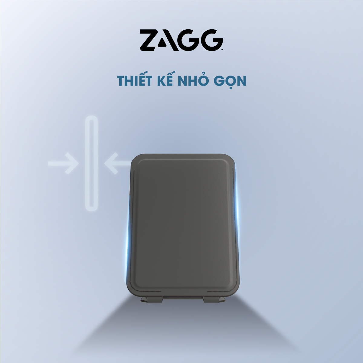 Ví ZAGG Premium - Essentials hít từ tính vào điện thoại Wallet có chân ...