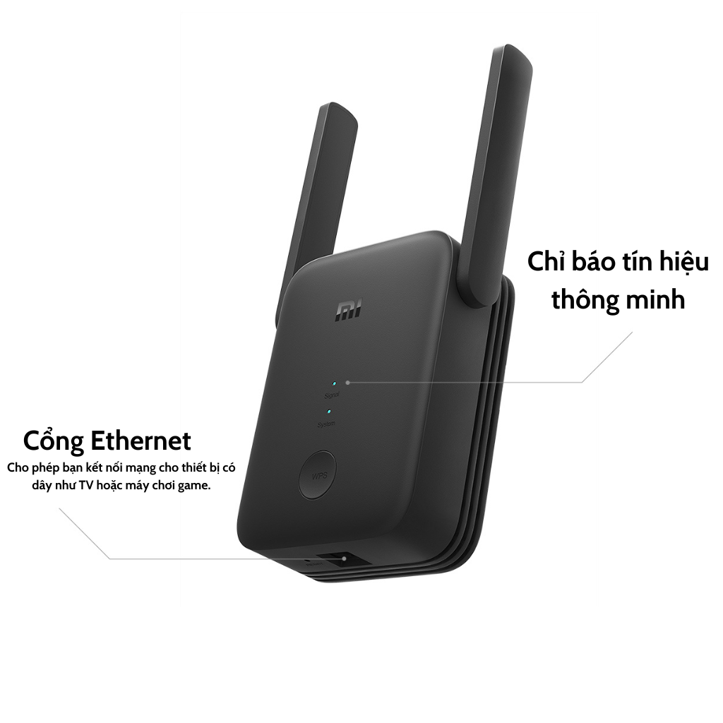 Kích sóng wifi Xiaomi AC1200 Mi Wifi Range Extender-RA75- Bộ kích wifi ...