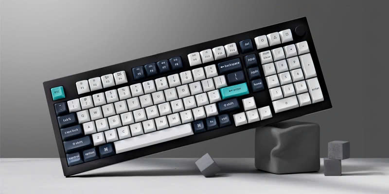 Bàn phím cơ không dây Keychron Q5 Max Carbon Black RGB Knob Hotswap ...
