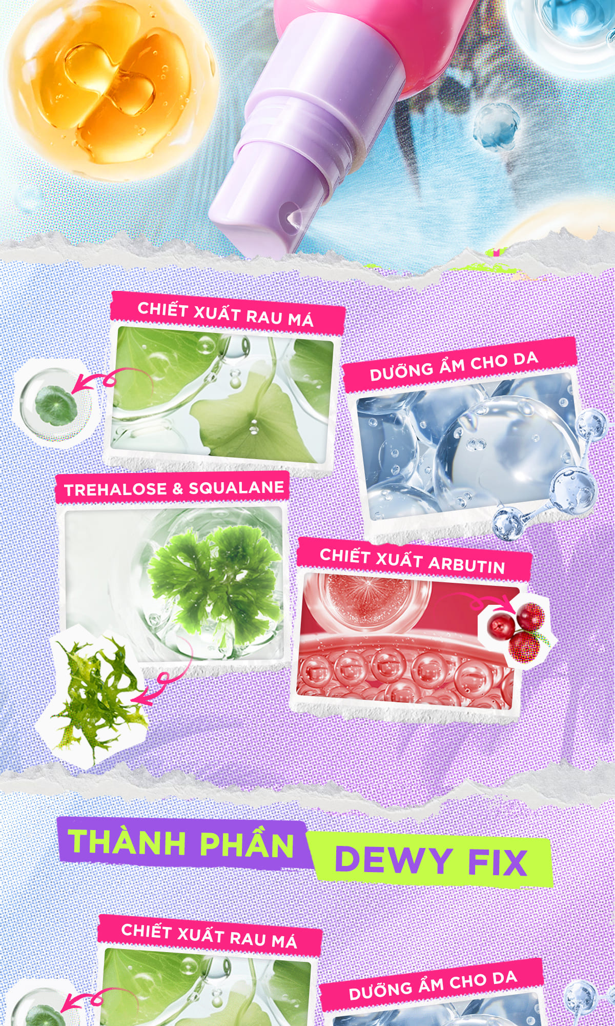 [LIVESTREAM] DAZZLE ME Xịt khóa Get a Grip! Makeup Setting Dewy Fix ...