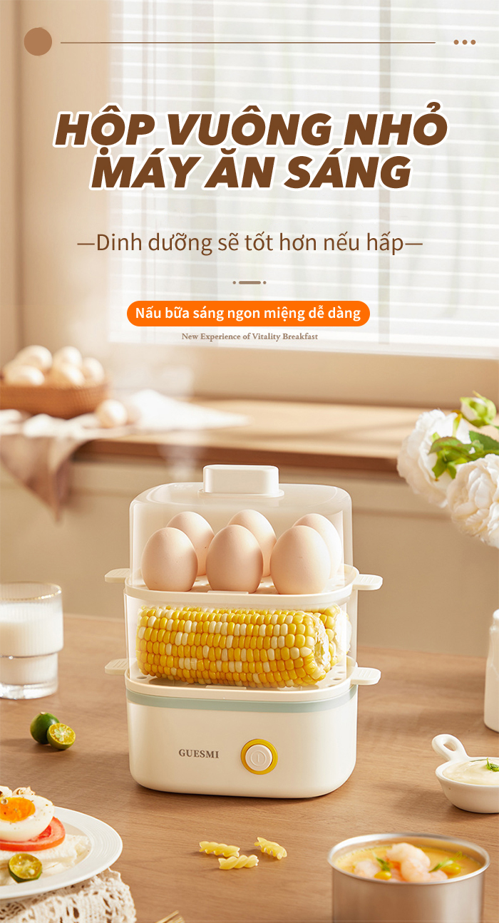 ONR, Nồi Hấp Điện, Hai Tầng Tự Động Đa Năng Tiện Dụng Mini, BH 12 tháng ...