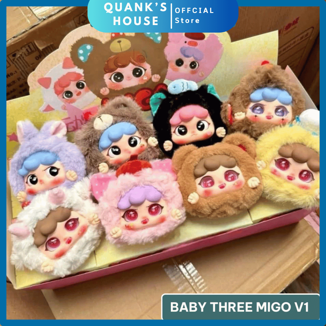 Migo V1 Animal Party Series Hình Dễ Thương Anime Blind Box Migo Đồ Chơi ...