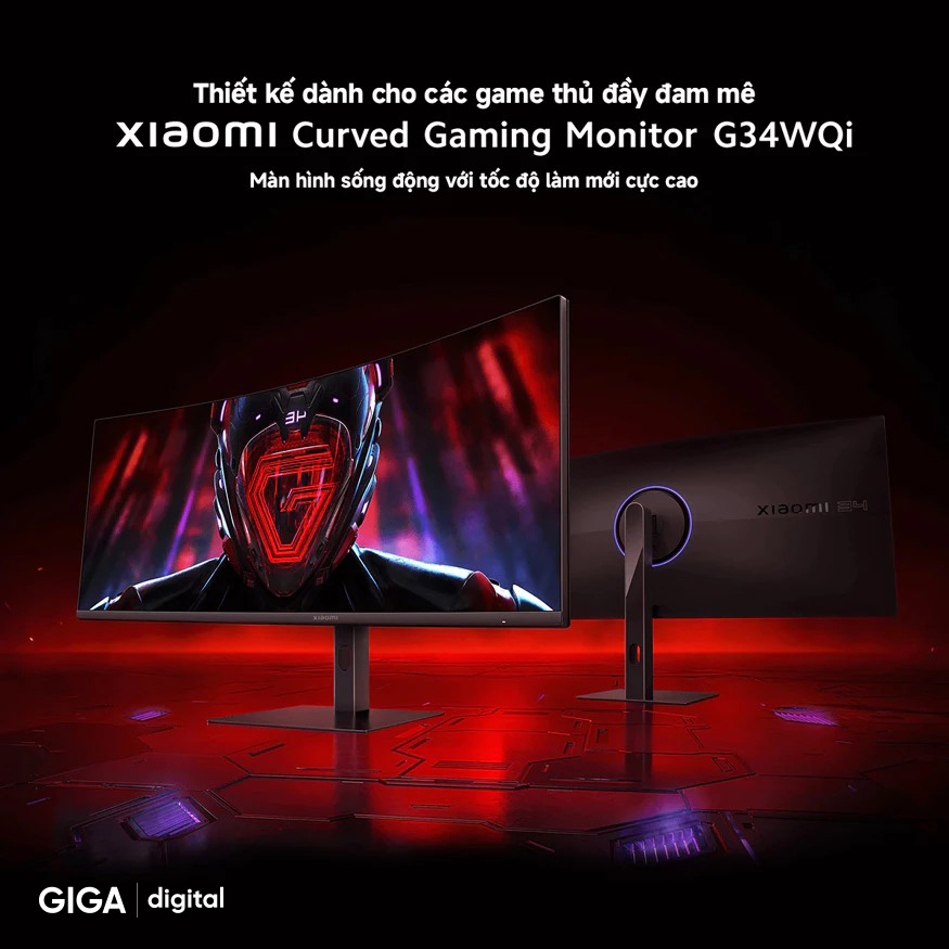 Màn hình máy tính Xiaomi 2K Curved Gaming Monitor G34i ELA5454EU 34 ...