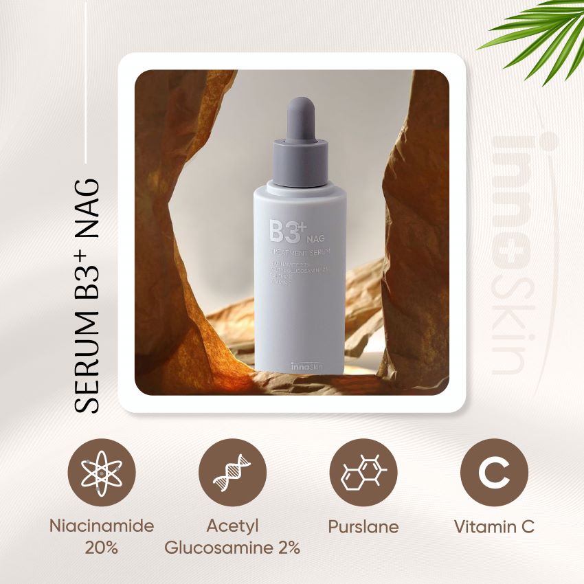 Serum B3 NIA 20% NAG Treatment Inoskin Hàn Quốc 50ml Giảm Nếp Nhăn,Tăng ...