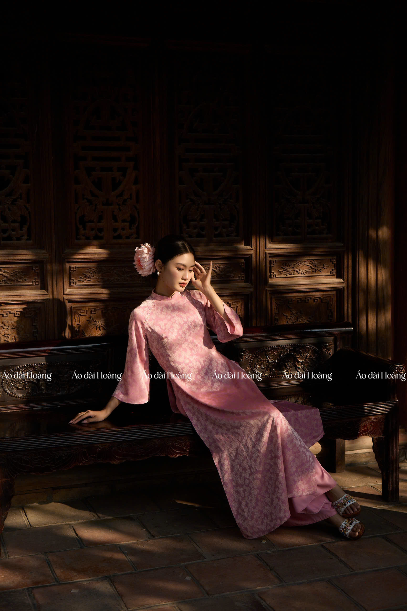 Áo Dài Nữ Suông, Áo dài Tết, Áo dài cách tân thiết kế chất lụa Hàng ...