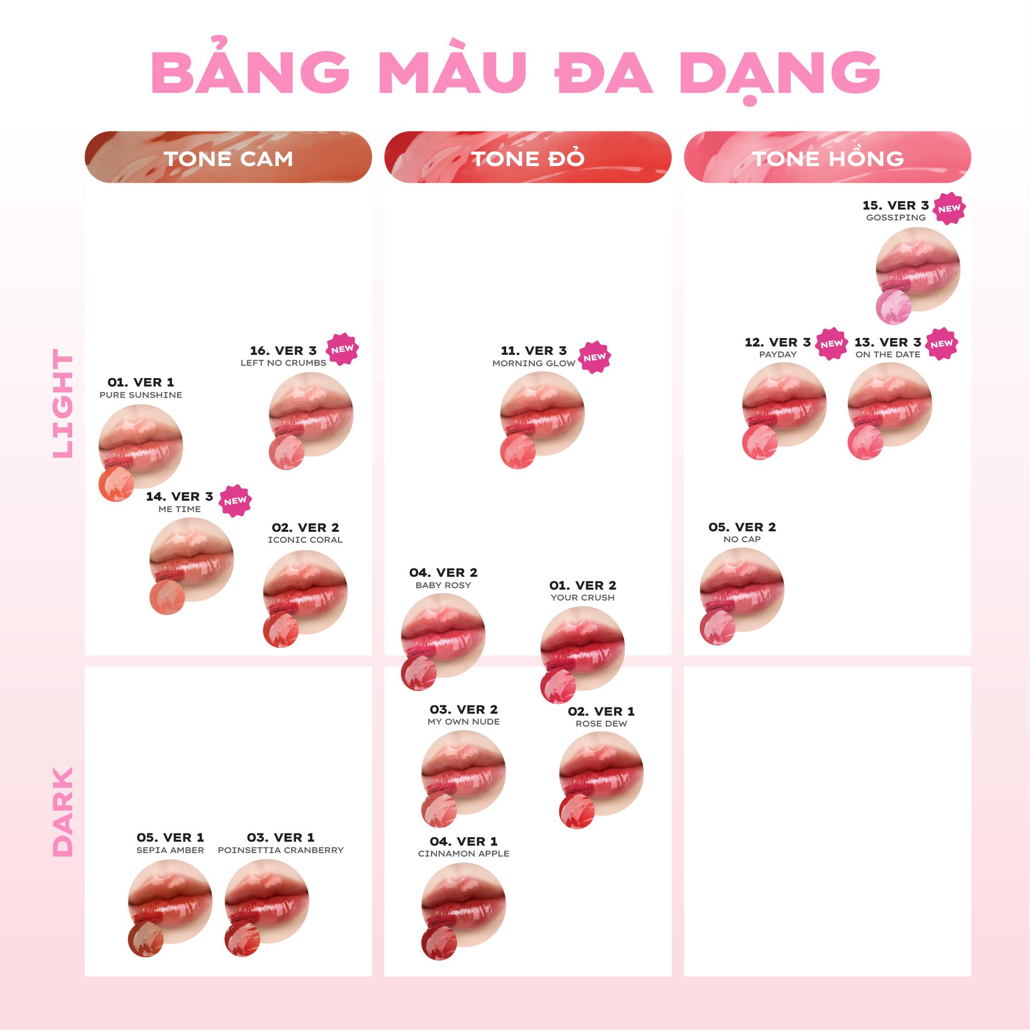 Combo Lemonade Bảng phấn mắt đa năng Aesthetic Multi-task Palette 10.8g ...