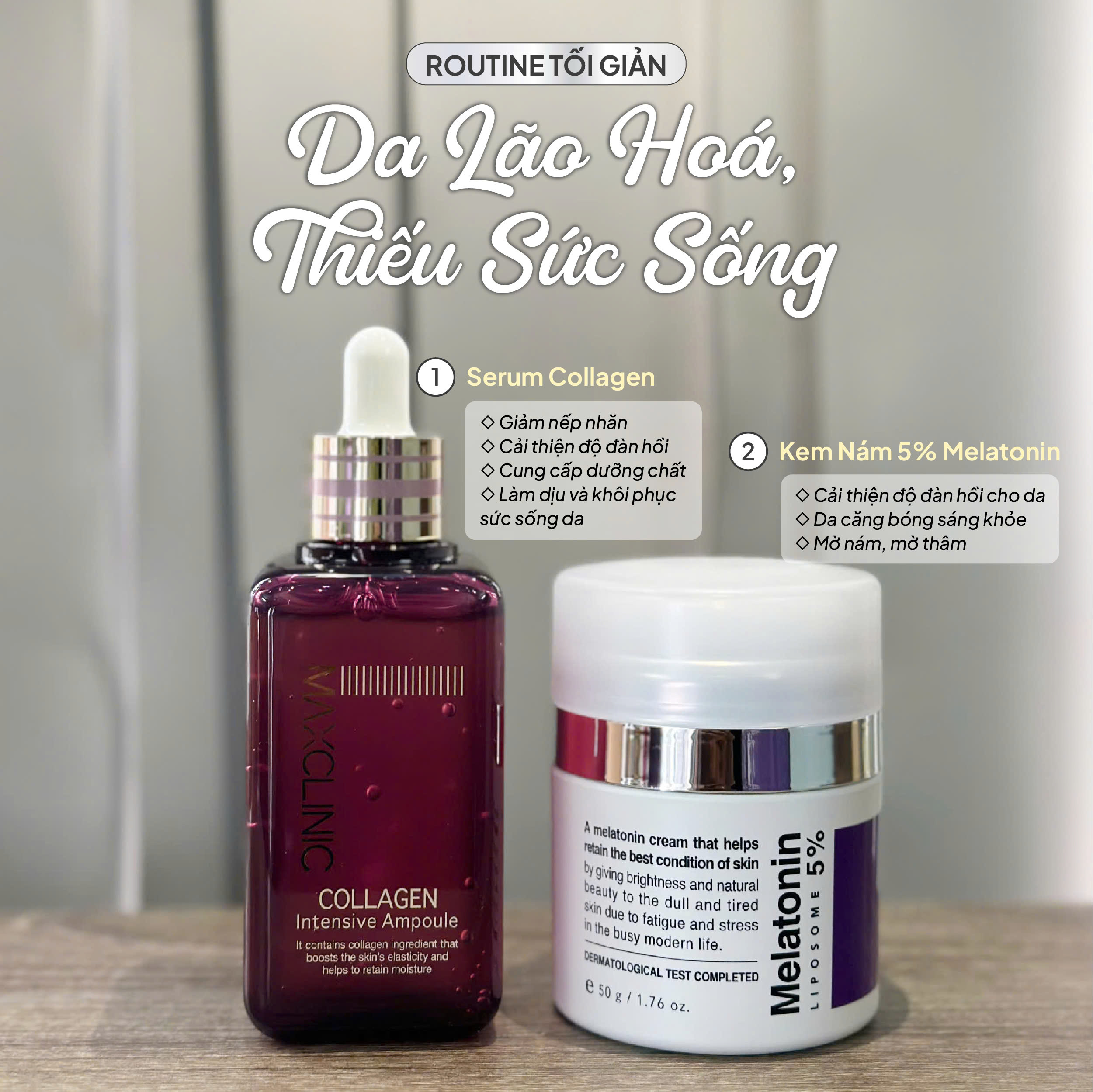 Kem Dưỡng Melatonin 5% Trắng Da Mờ Nám,Tàn Nhang Maxclinic Time Return ...