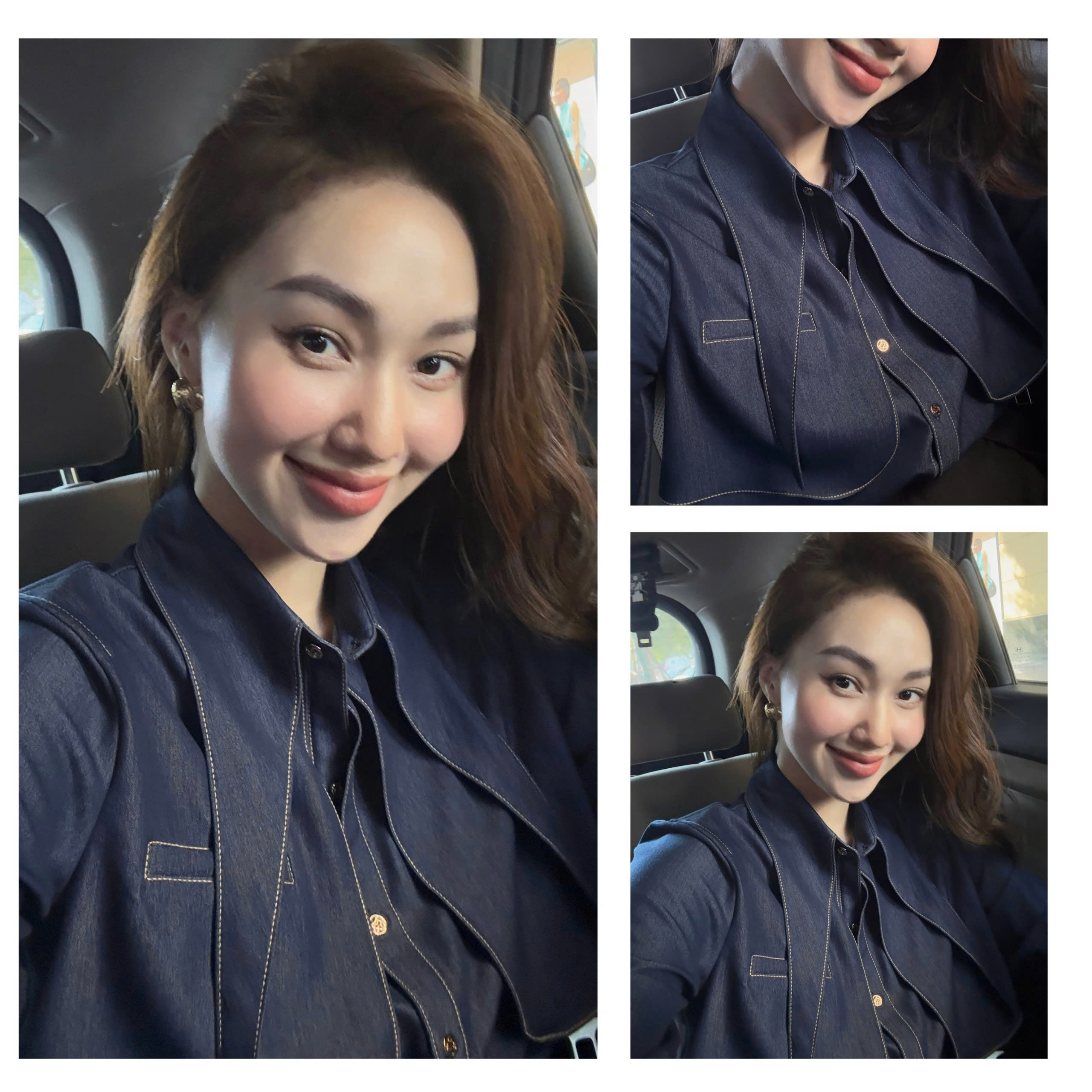 Áo sơ mi bò lụa HAGOO thiết kế cổ nhọn thanh lịch kiểu Nữ [ A509 ] | Shopee Việt Nam