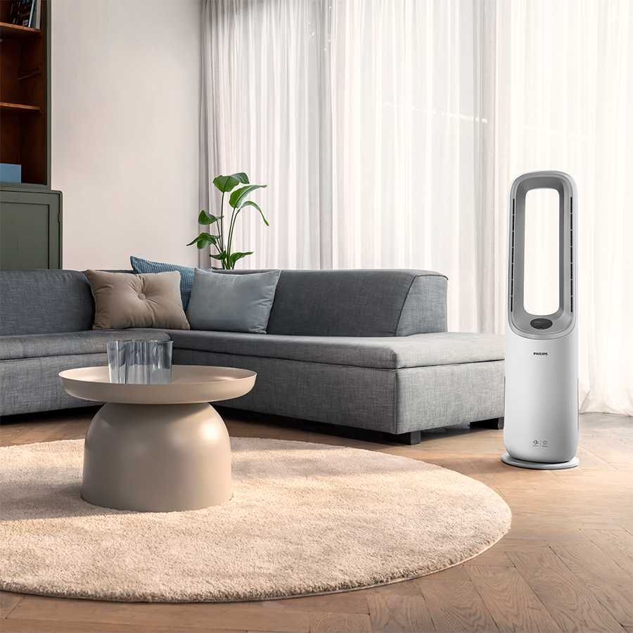 Máy Lọc Không Khí và Quạt 2 Trong 1 Philips AMF765/30 Cao Cấp | 70m2 ...