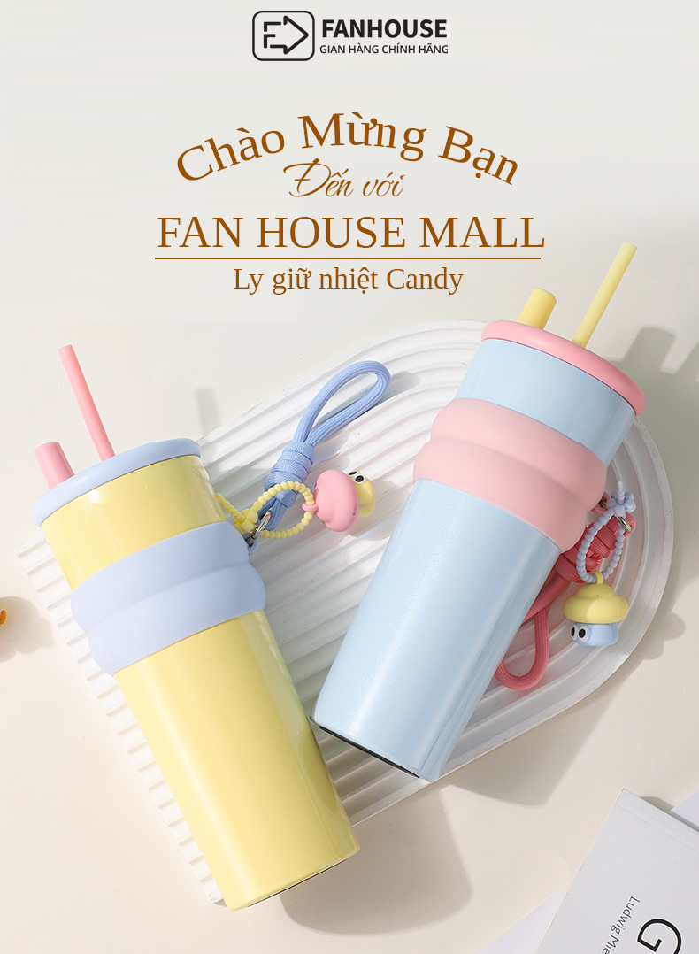 Bình giữ nhiệt khắc tên Fan House bình nước giữ nhiệt 12h inox 316 ống ...