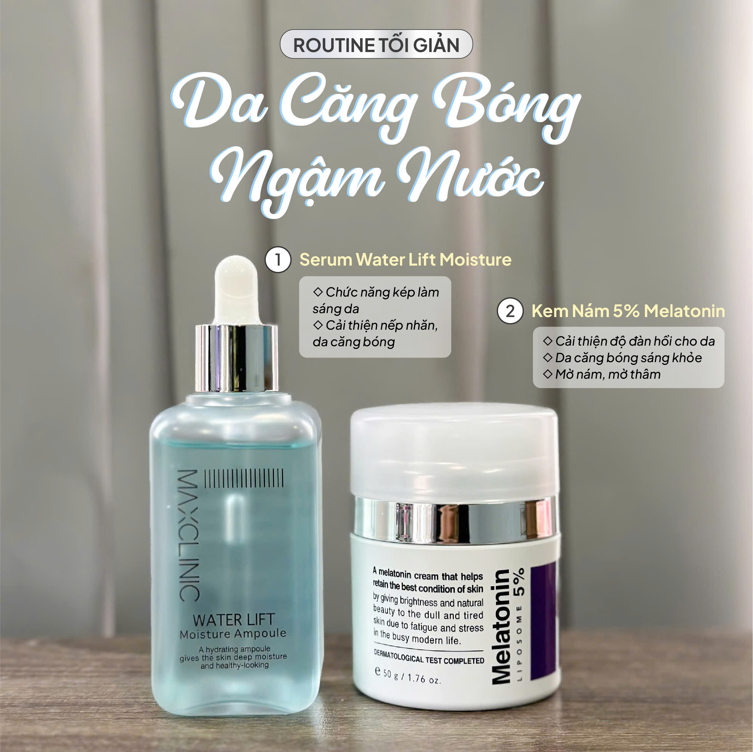 Kem Dưỡng Melatonin 5% Trắng Da Mờ Nám,Tàn Nhang Maxclinic Time Return ...