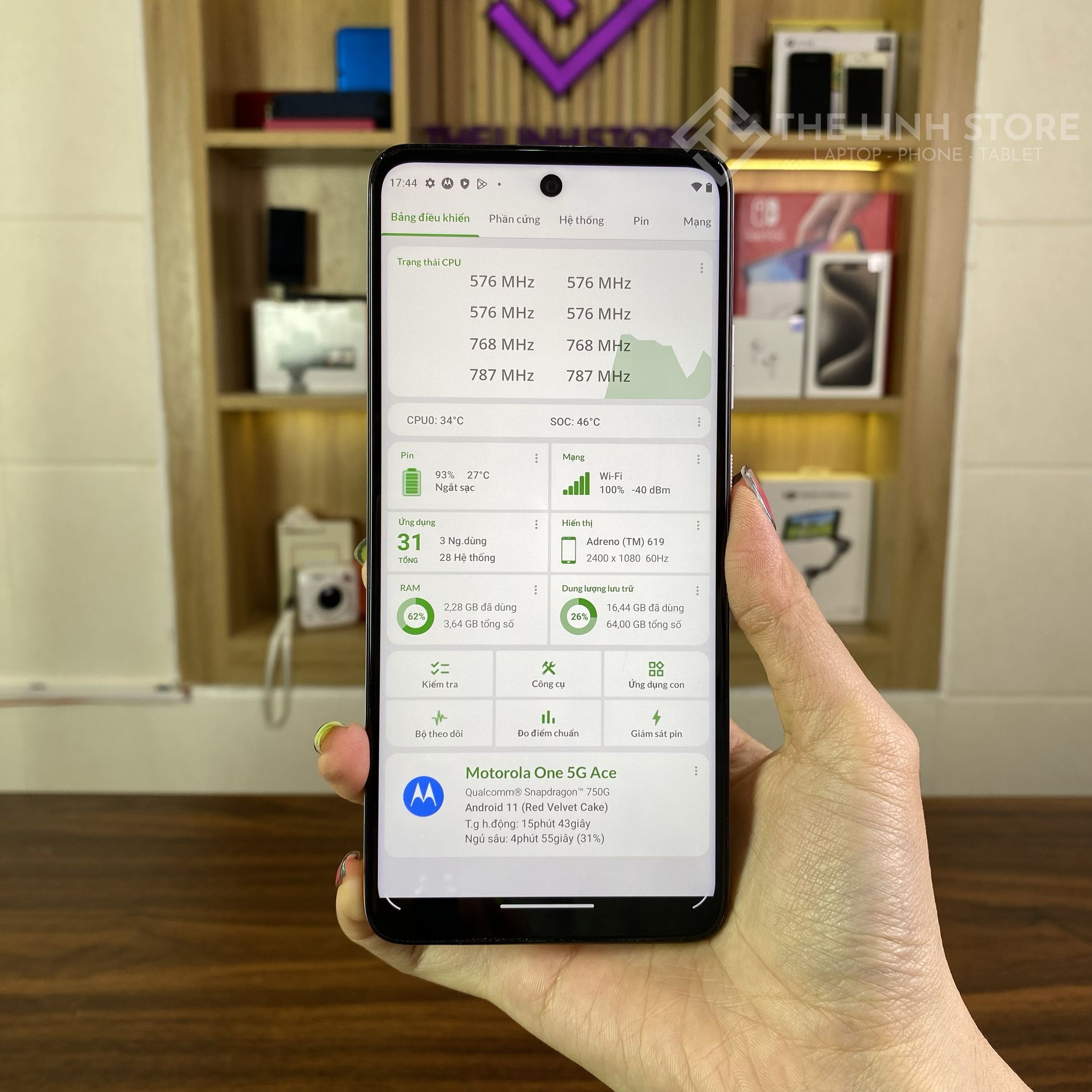 Điện thoại Motorola One 5G Ace XT2113 - Snapdragon 750G màn 6.7 inch ...