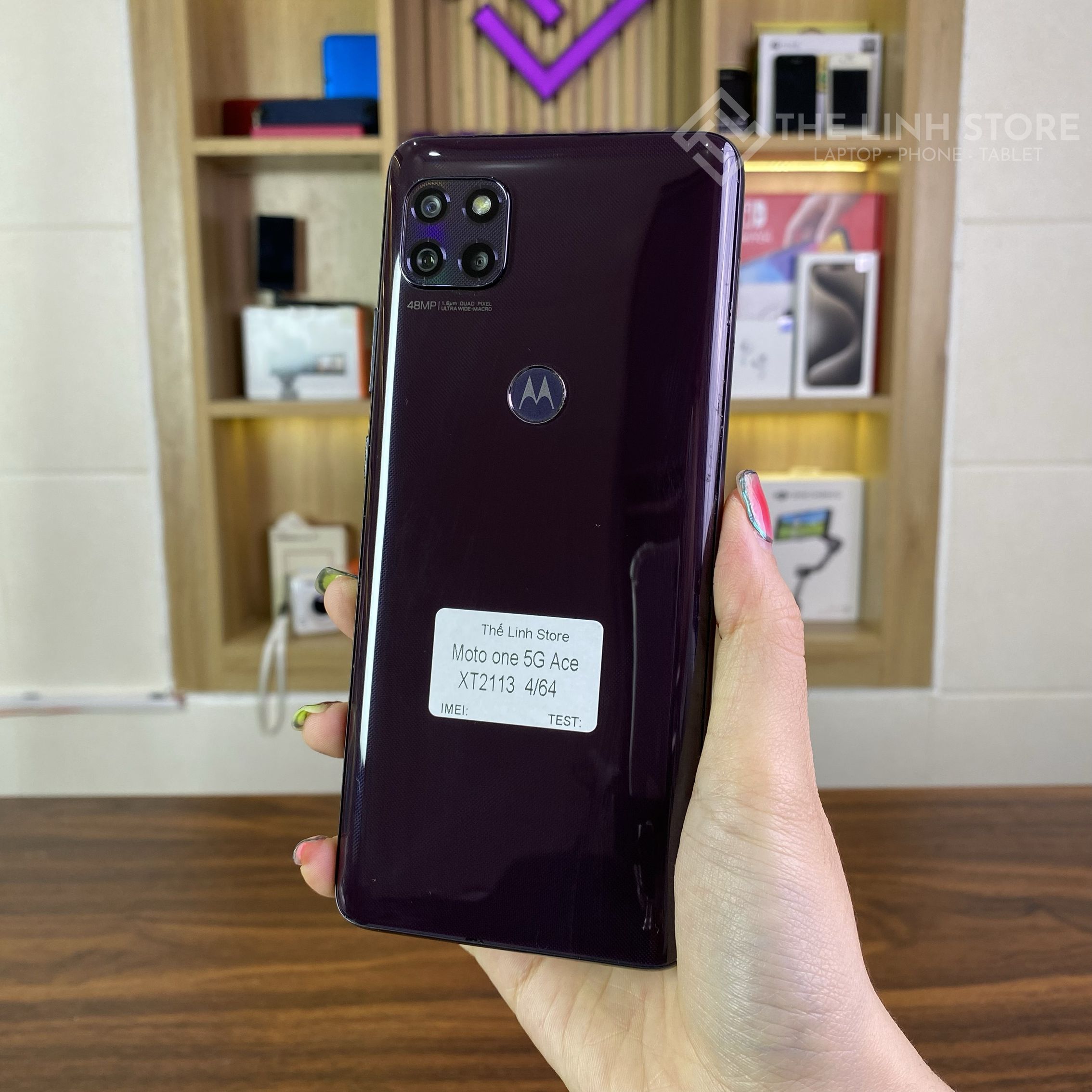 Điện thoại Motorola One 5G Ace XT2113 - Snapdragon 750G màn 6.7 inch ...