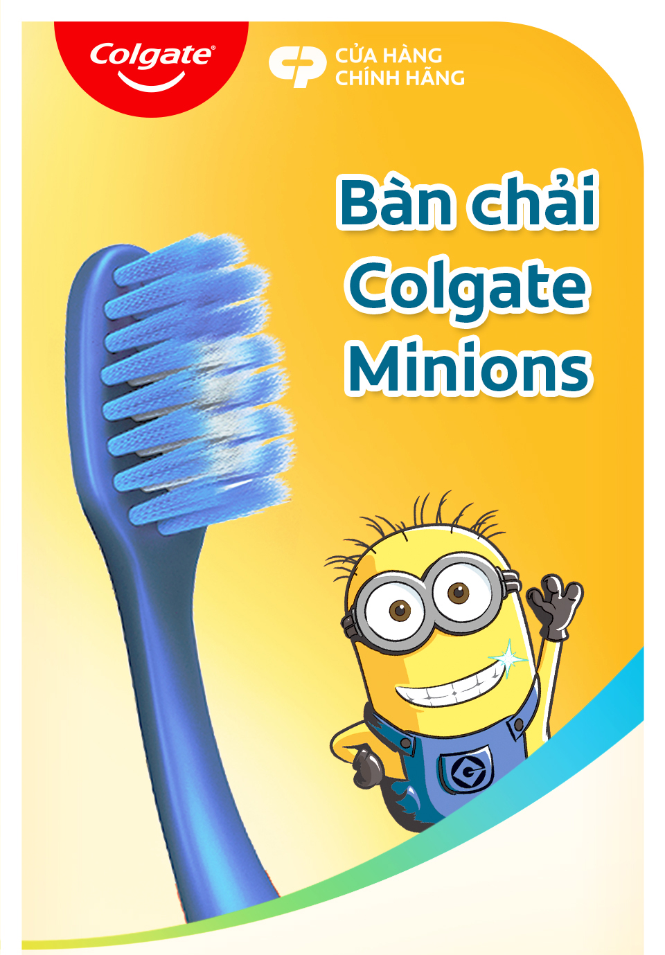 Bộ 2 bàn chải Colgate Minion Twin cho bé | Shopee Việt Nam