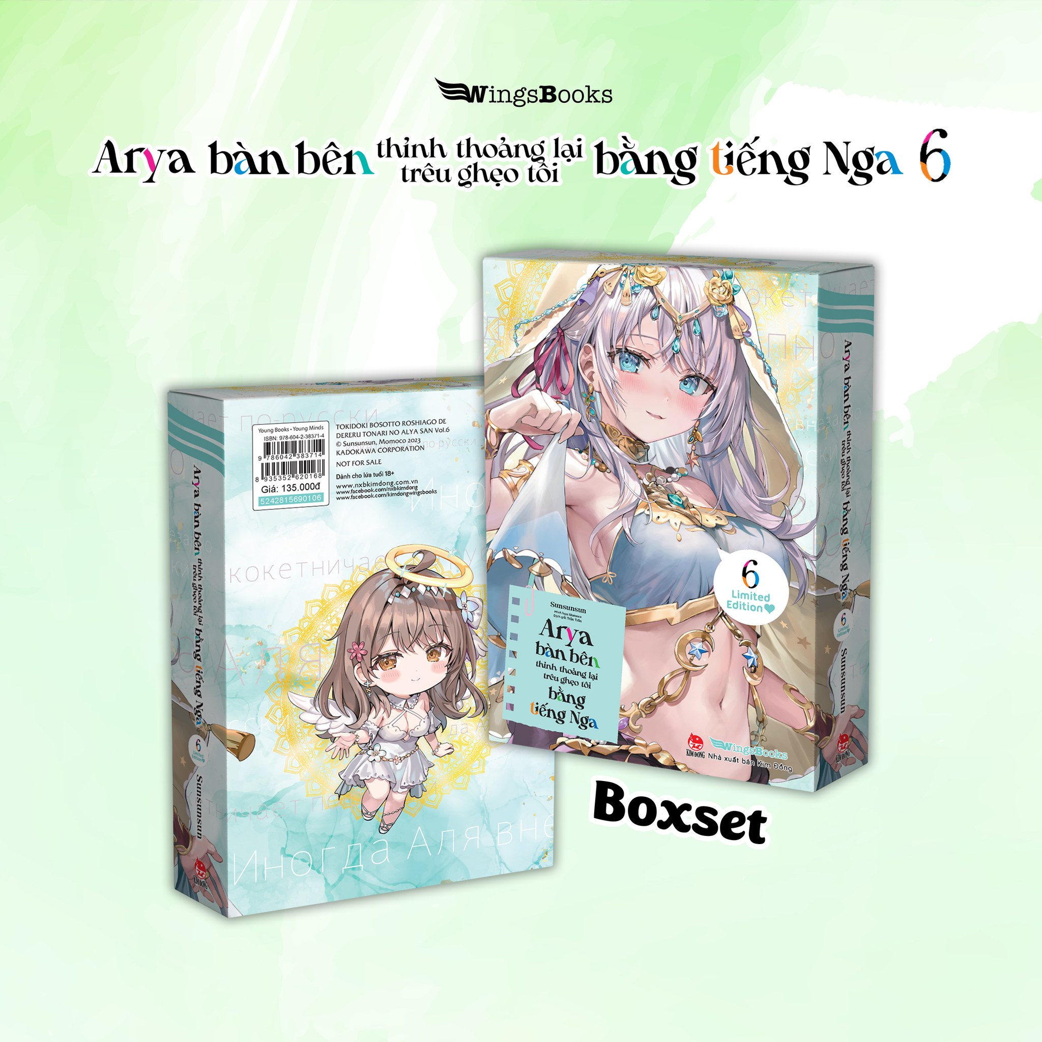 Truyện Arya Bàn Bên Thỉnh Thoảng Lại Trêu Ghẹo Tôi Bằng Tiếng Nga (Light Novel) nhiều tập ...