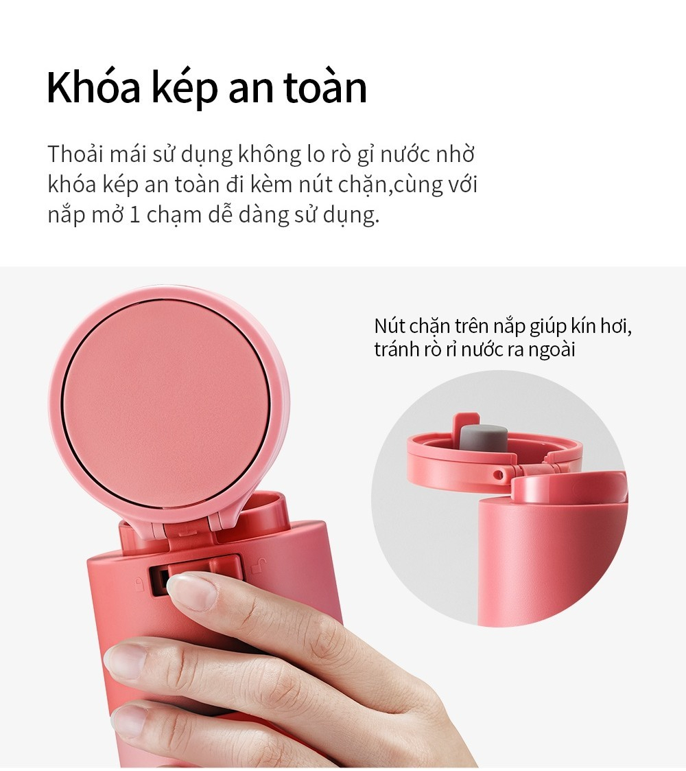 Bình giữ nhiệt LocknLock Hidden Moon LHC3275 490ml, Hàng chính hãng ...