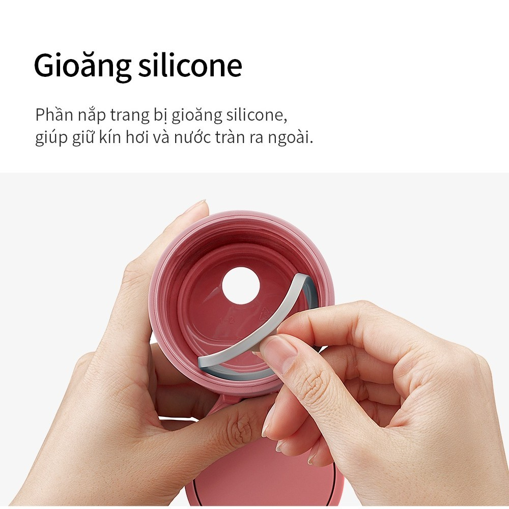 Bình giữ nhiệt LocknLock Hidden Moon LHC3275 490ml, Hàng chính hãng ...