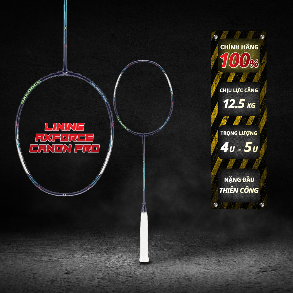 Vợt Cầu Lông Lining Axforce Cannon Pro Chính Hãng - Màu Xanh Nhám, Chịu ...