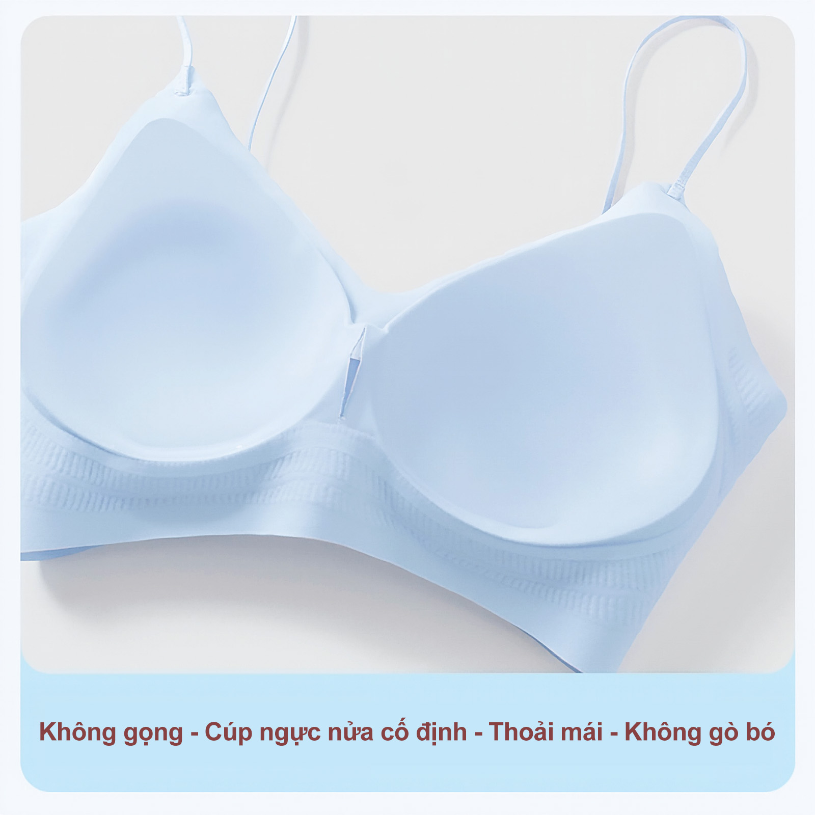 Áo Lót Nữ HOFISH Áo Bra Nâng Ngực Đúc Su Không Gọng Không Đường May Ôm ...