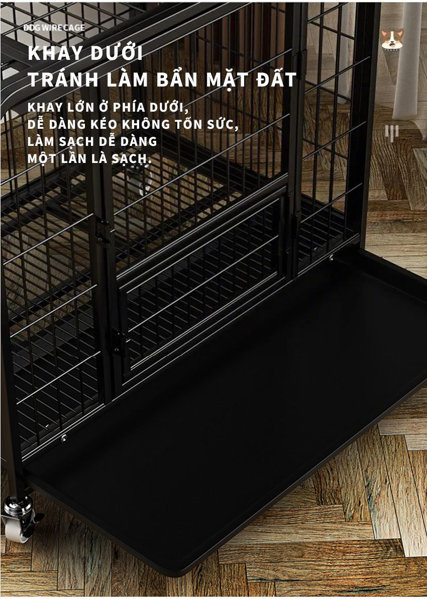 Chuồng Chó MICOSON Lồng Nuôi Bền Đẹp Tiện Lợi Chất Liệu Cao Cấp Thoáng ...