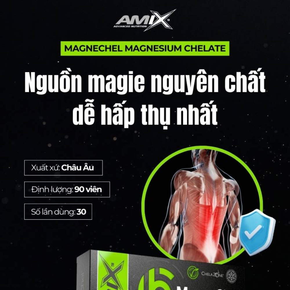 Tăng Cường Sức Khỏe Amix ChelaZone MagneChel 90 Viên Chính Hãng ...