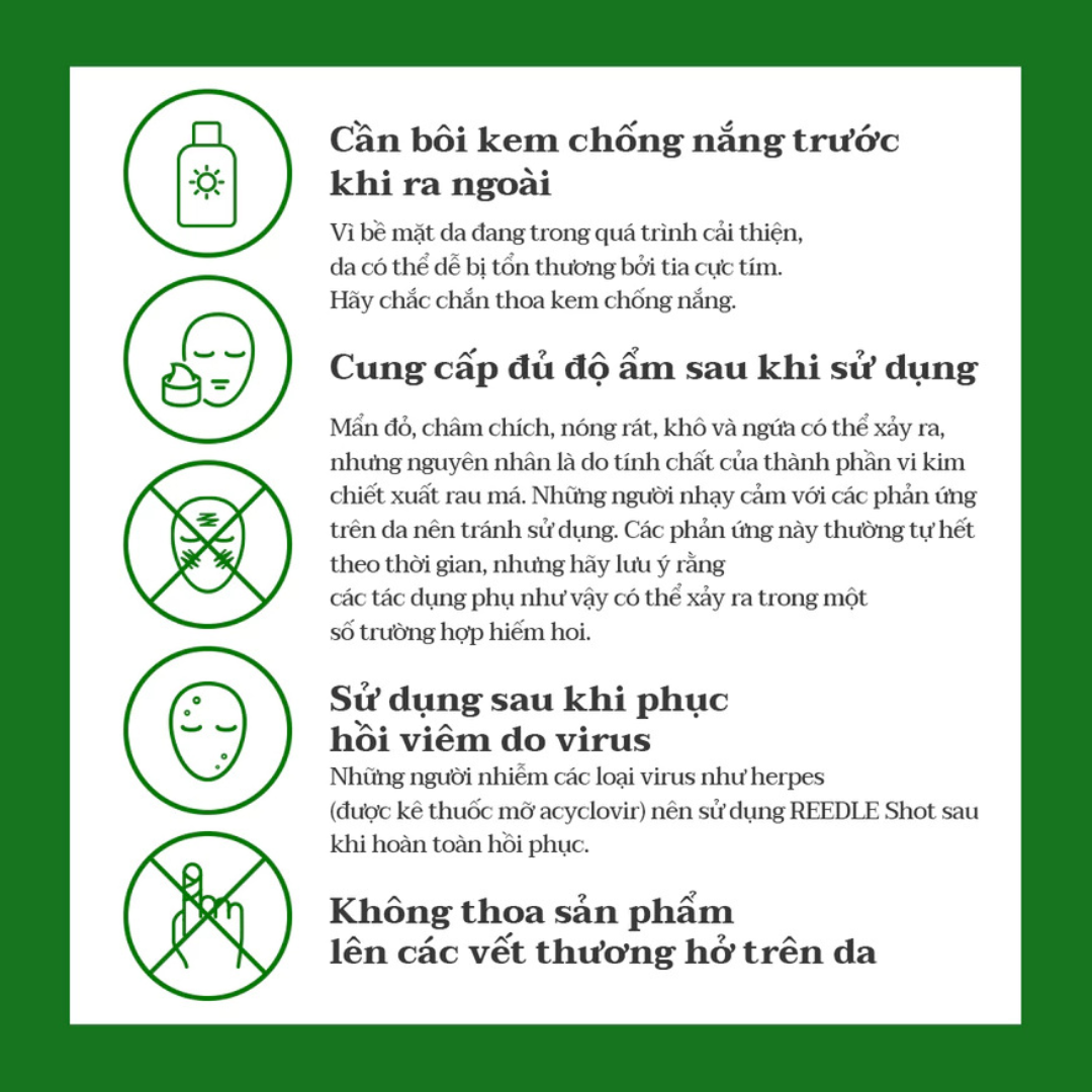 [VT Cosmetics] Tinh chất vi kim VT REEDLE SHOT 100/300/700 | Shopee Việt Nam