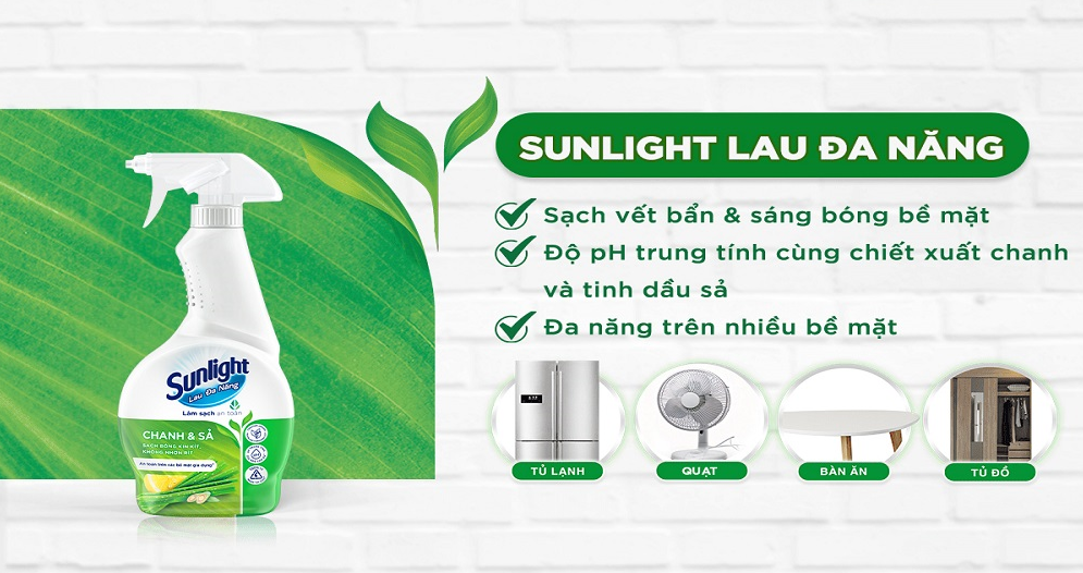 Combo 2 Bọt tuyết lau bếp Sunlight POWERFOAM - Đánh bay dầu mỡ 100% ...
