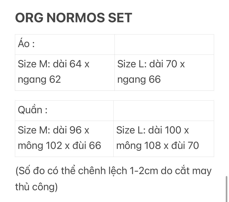 BỘ ORG NORMOS SET (XÁM / TÍM) | Shopee Việt Nam