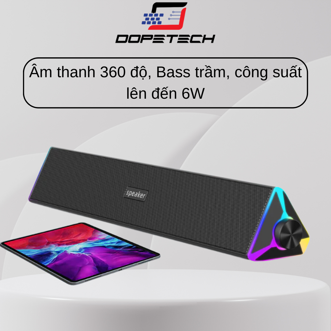 Loa Bluetooth Mini Vi Tính Bass Mạnh Led Gaming, Loa Máy Tính Laptop ...