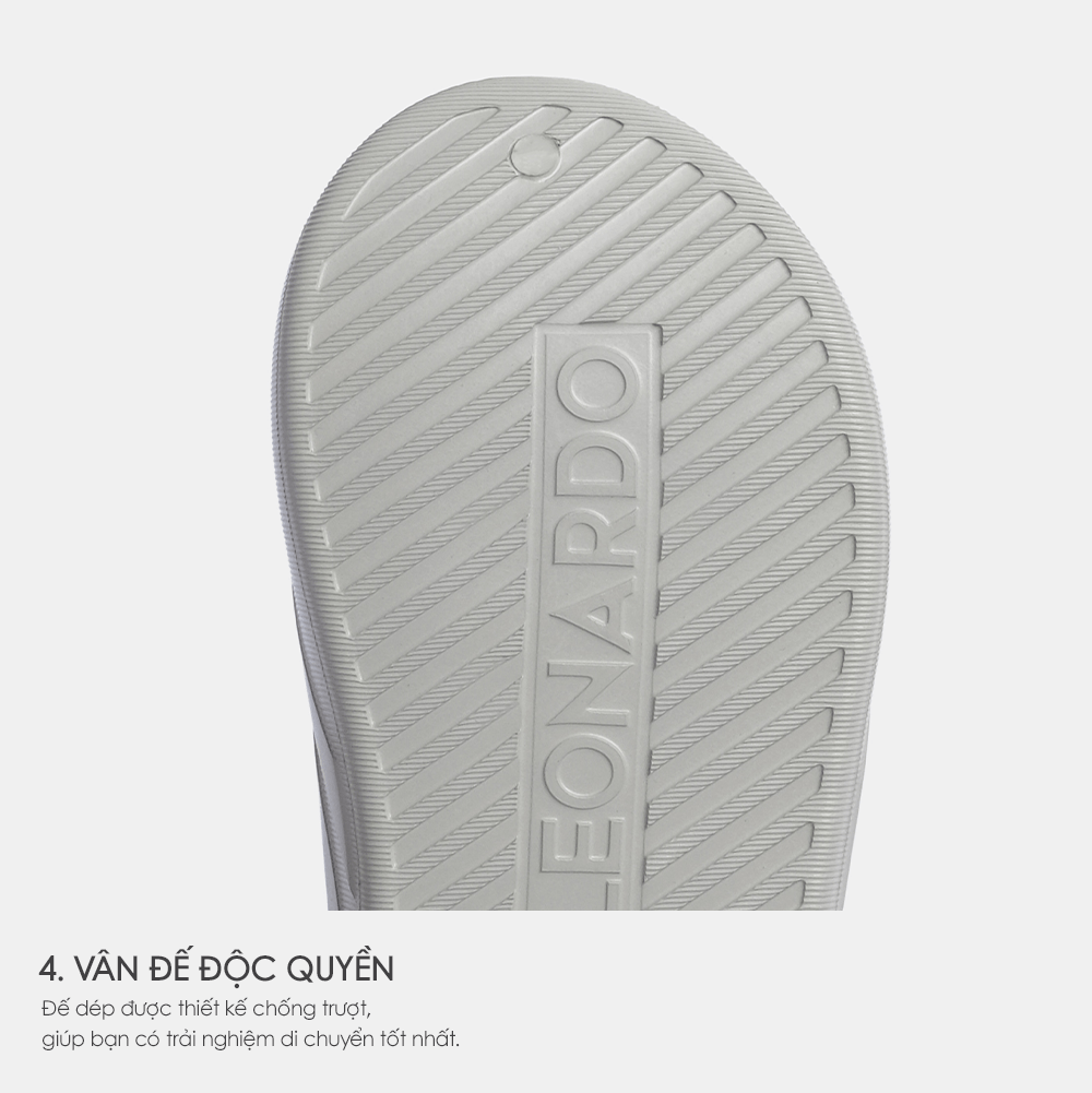 Dép Mule Mason Chất Liệu Cao Su Cao Cấp Thương Hiệu LEONARDO | Shopee ...
