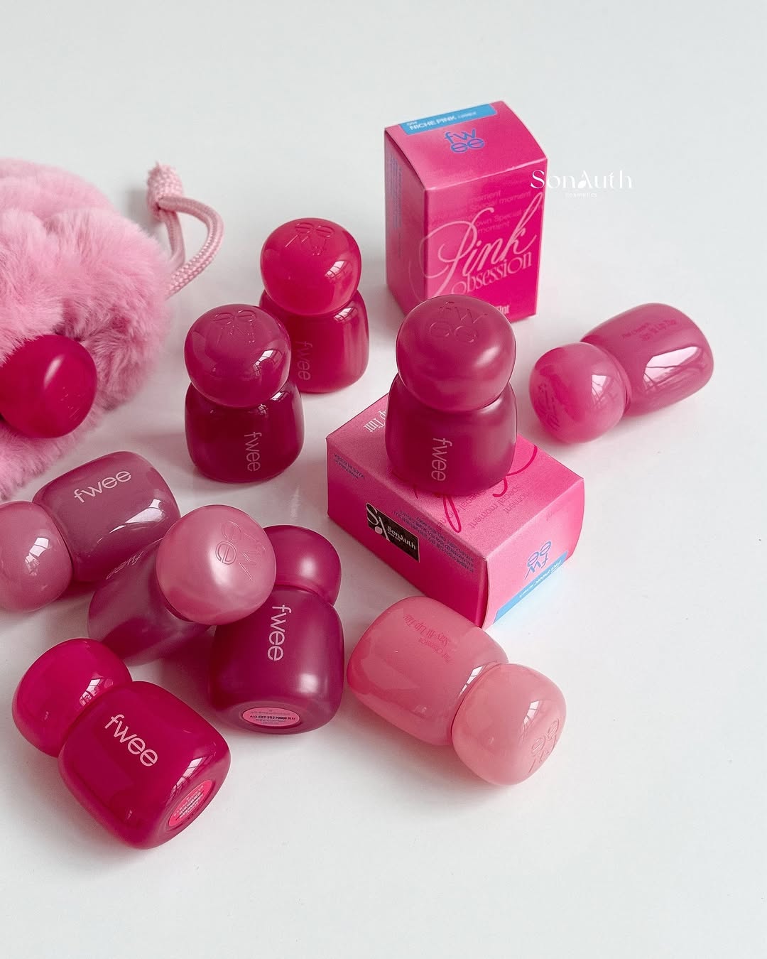 Son Fwee Pink Obsession Stay Fit Lip Tint | Shopee Việt Nam