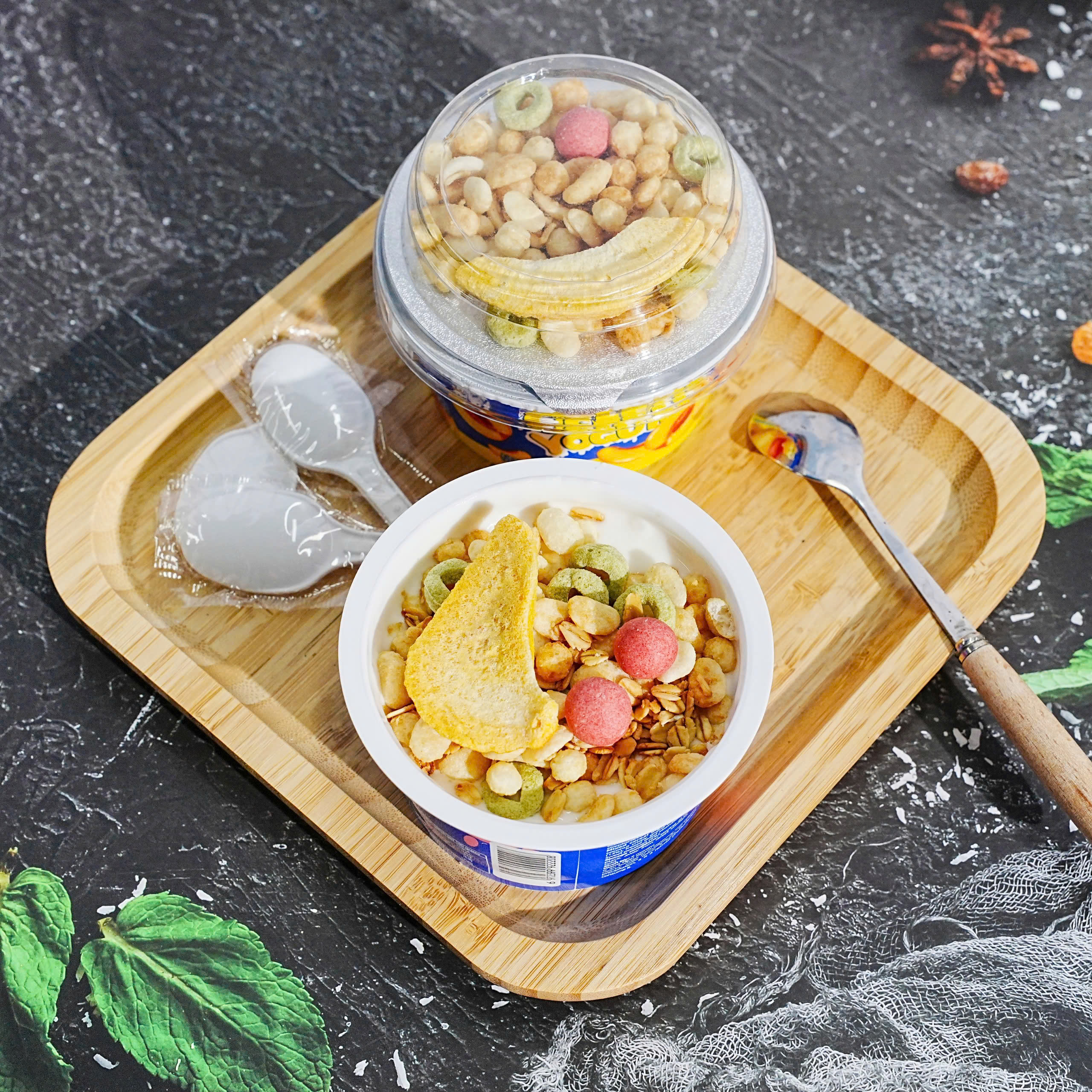 Ngũ Cốc Sữa Chua Mix Hạt Dinh Dưỡng Và Hoa Quả Sấy Mixy, Ngũ Cốc Giảm Cân Ăn Kiêng Cốc 80-170g ...