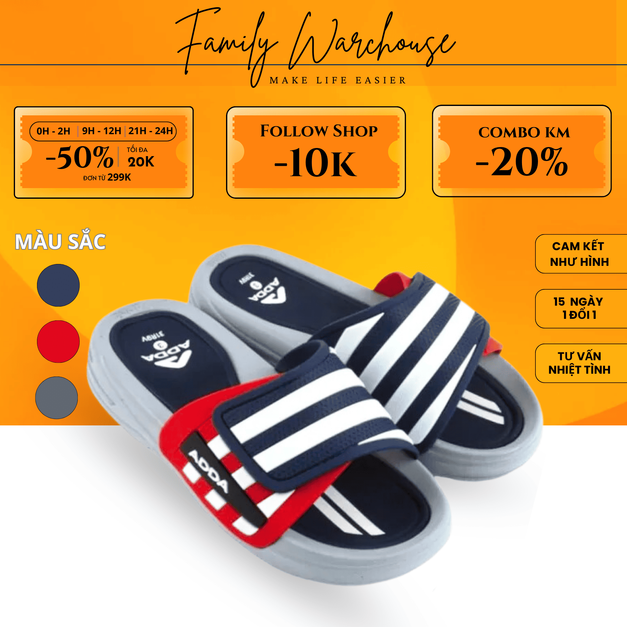 Dép bé trai Thái Lan quai ngang sọc Adda 31R9V chính hãng bằng cao su ...